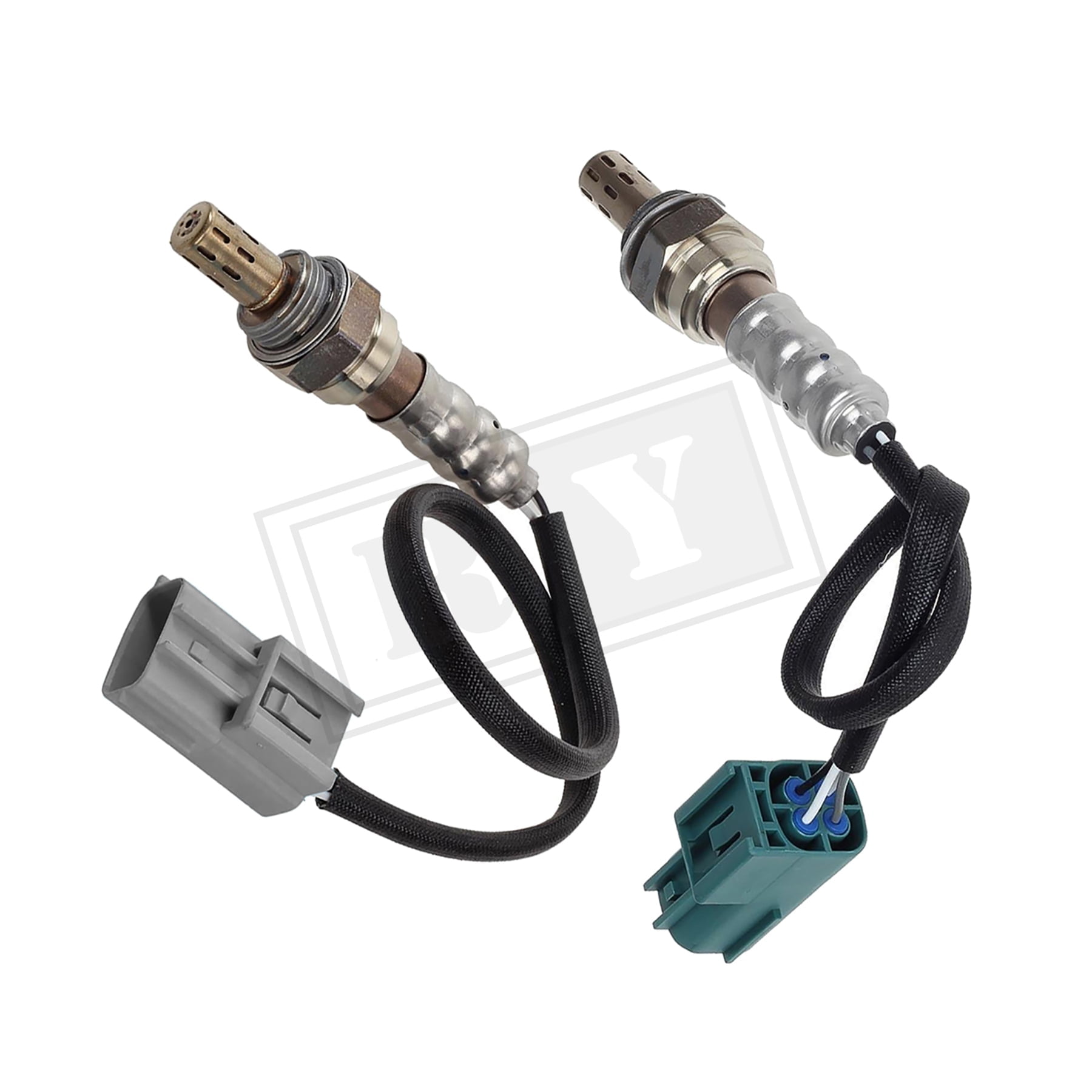 Ruiya Oxygen Sensor 2Pcs Upstream & Downstream Fits 2001-2004 Nissan ...