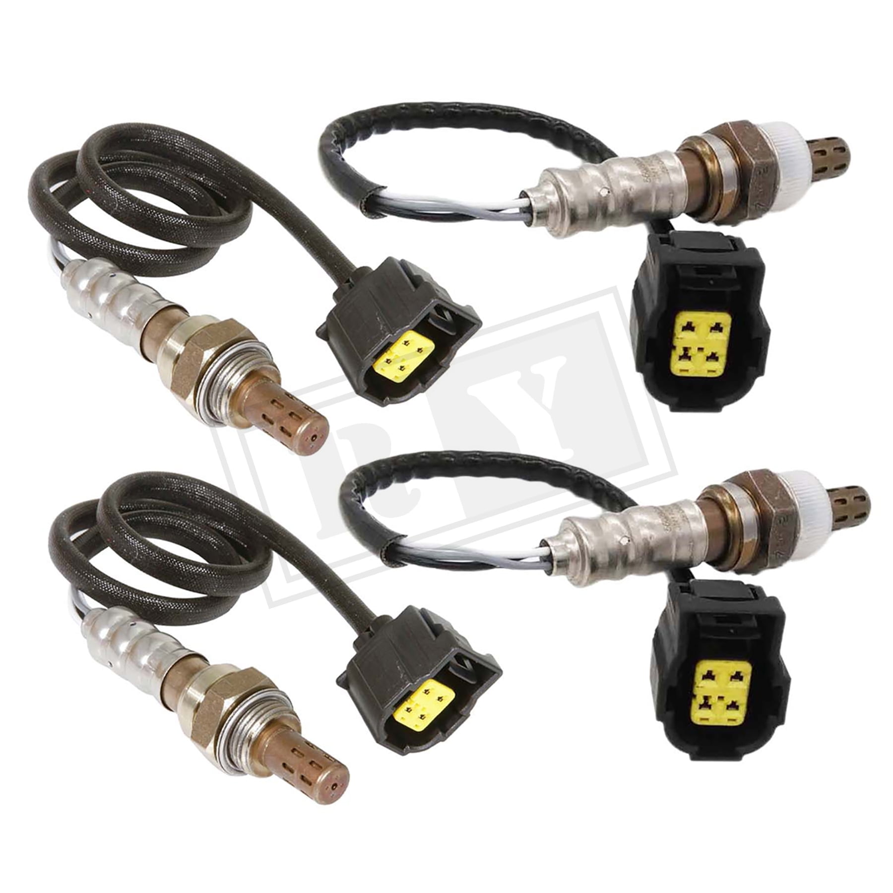 Ruiya 4PCS 234-4587, 234-4767 Upstream & Downstream For 2004 Dodge Ram ...