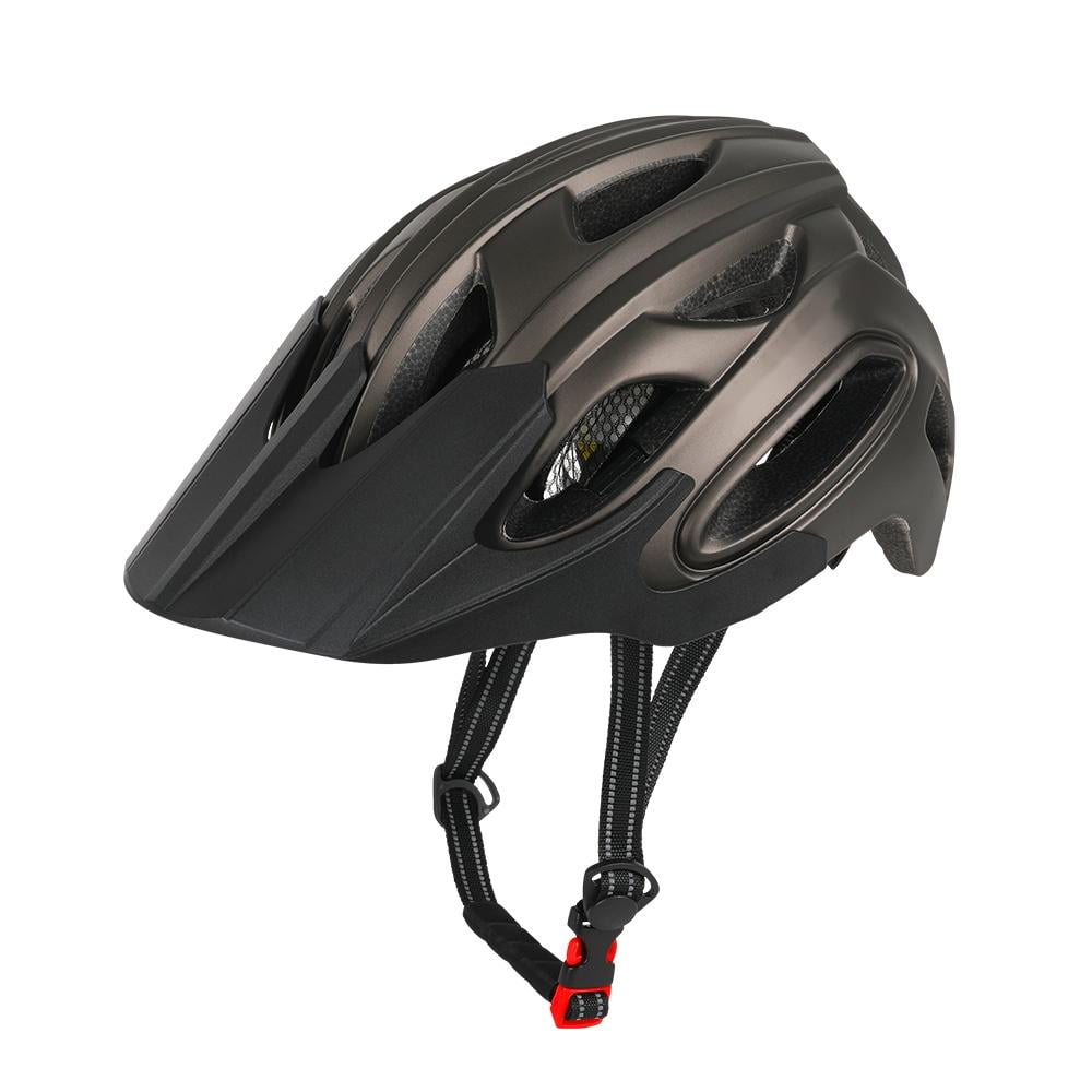 Ruiya Adult Bike Helmet Titanium Adjustable Dial Removable Visor ...