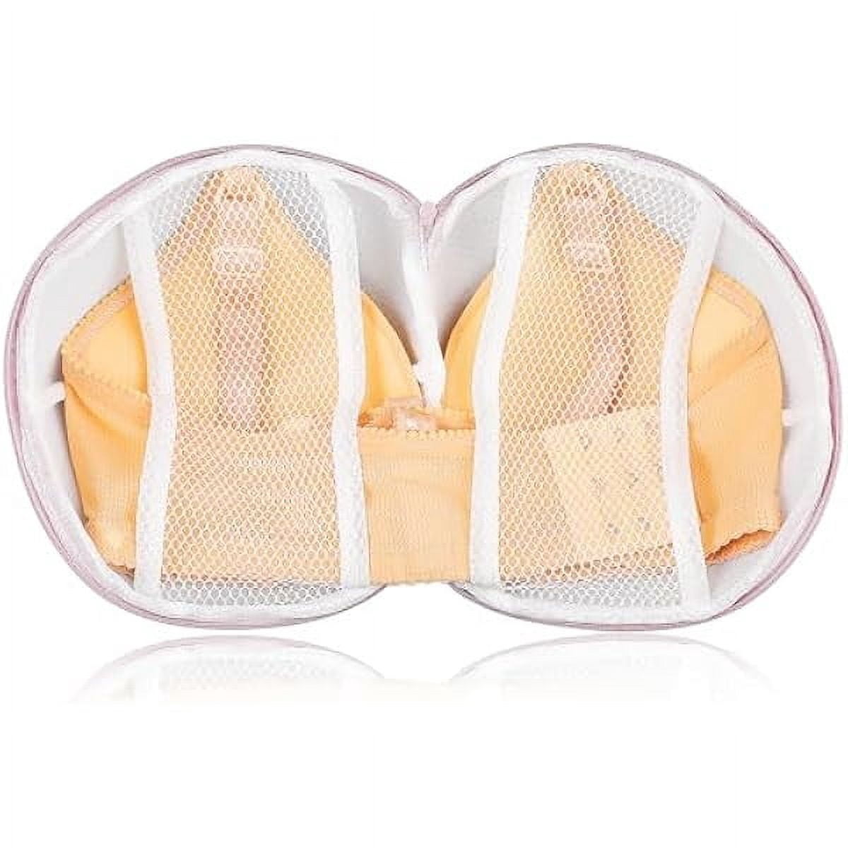 Rujuan Bra Washing Bags for Laundry, Mesh Laundry Bags with Zipper ...
