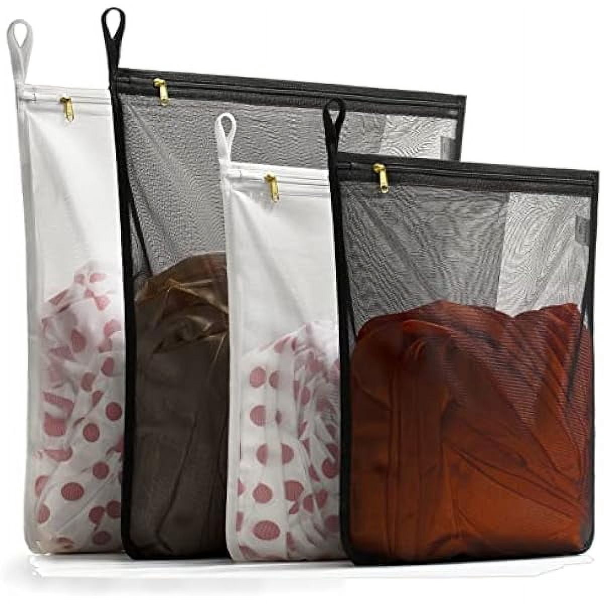 Rujuan Delicates Laundry Bags, Bra Fine Mesh Wash Bag for Underwear ...
