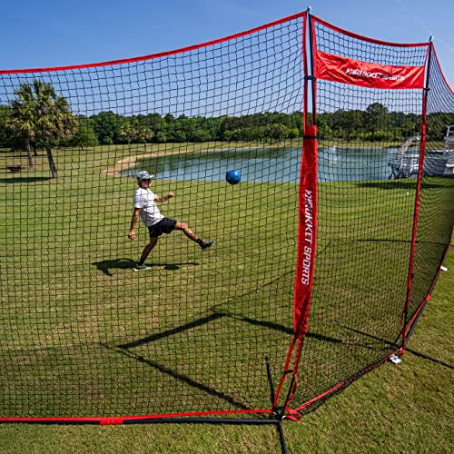 Rukket 12x9ft Barricade Backstop Net, Indoor and Outdoor Lacrosse ...