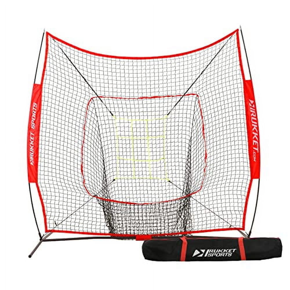 Rukket 7x7 Baseball & Softball Net, Practice Hitting, Pitching, Batting ...