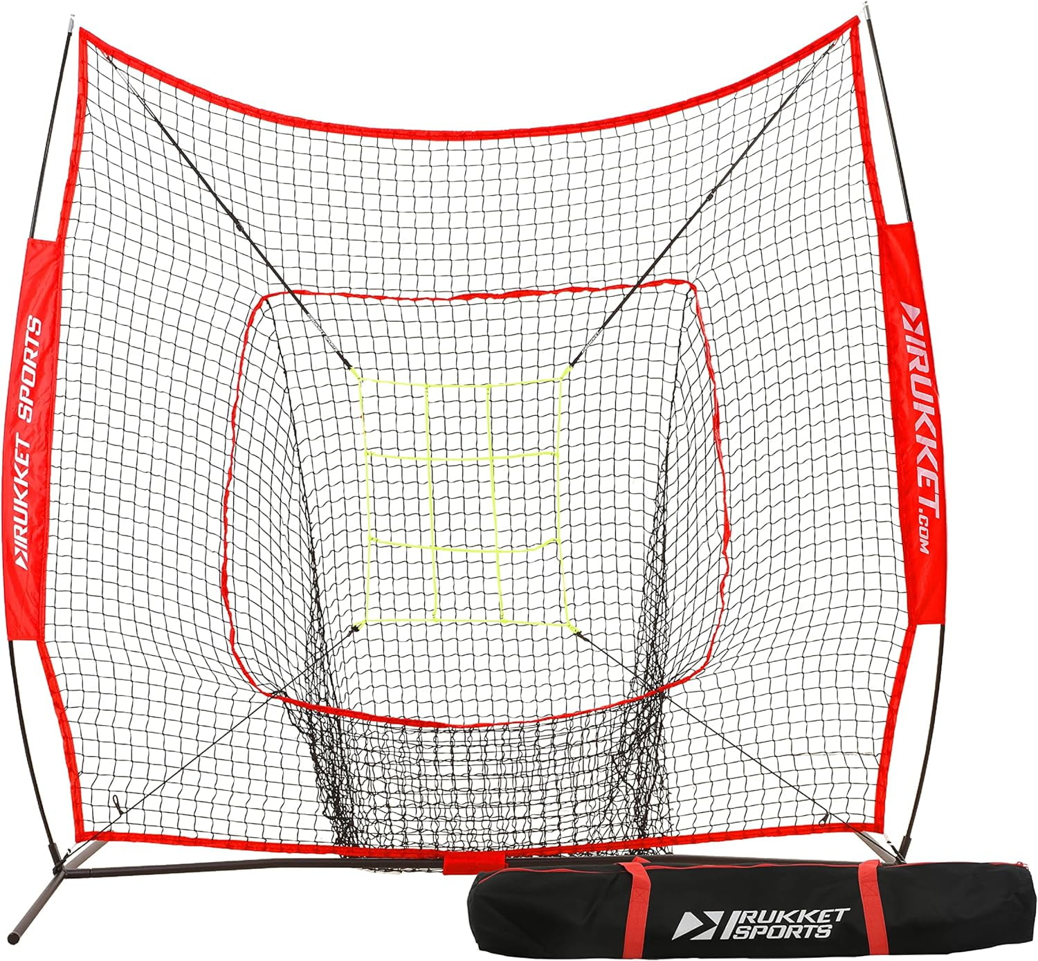 Rukket 7x7 Baseball & Softball Net, Practice Hitting, Pitching, Batting ...