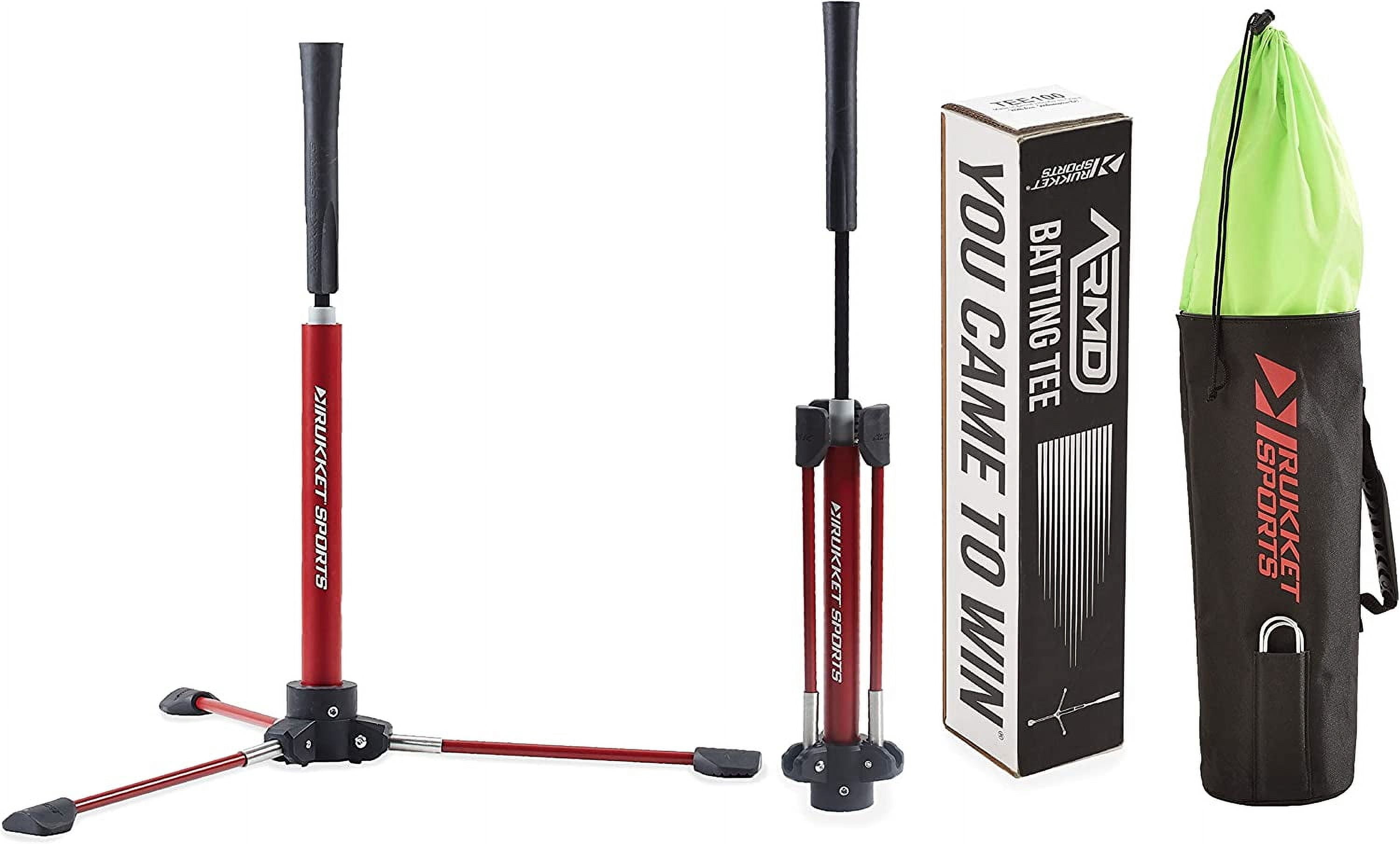 Rukket Baseball & Softball Batting Tee, Portable & Heavy Duty Practice ...