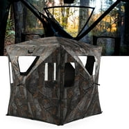 Guide Gear 6' Tripod Hunting Tower Blind, 2-Man Deer Platform, 4x4 ...