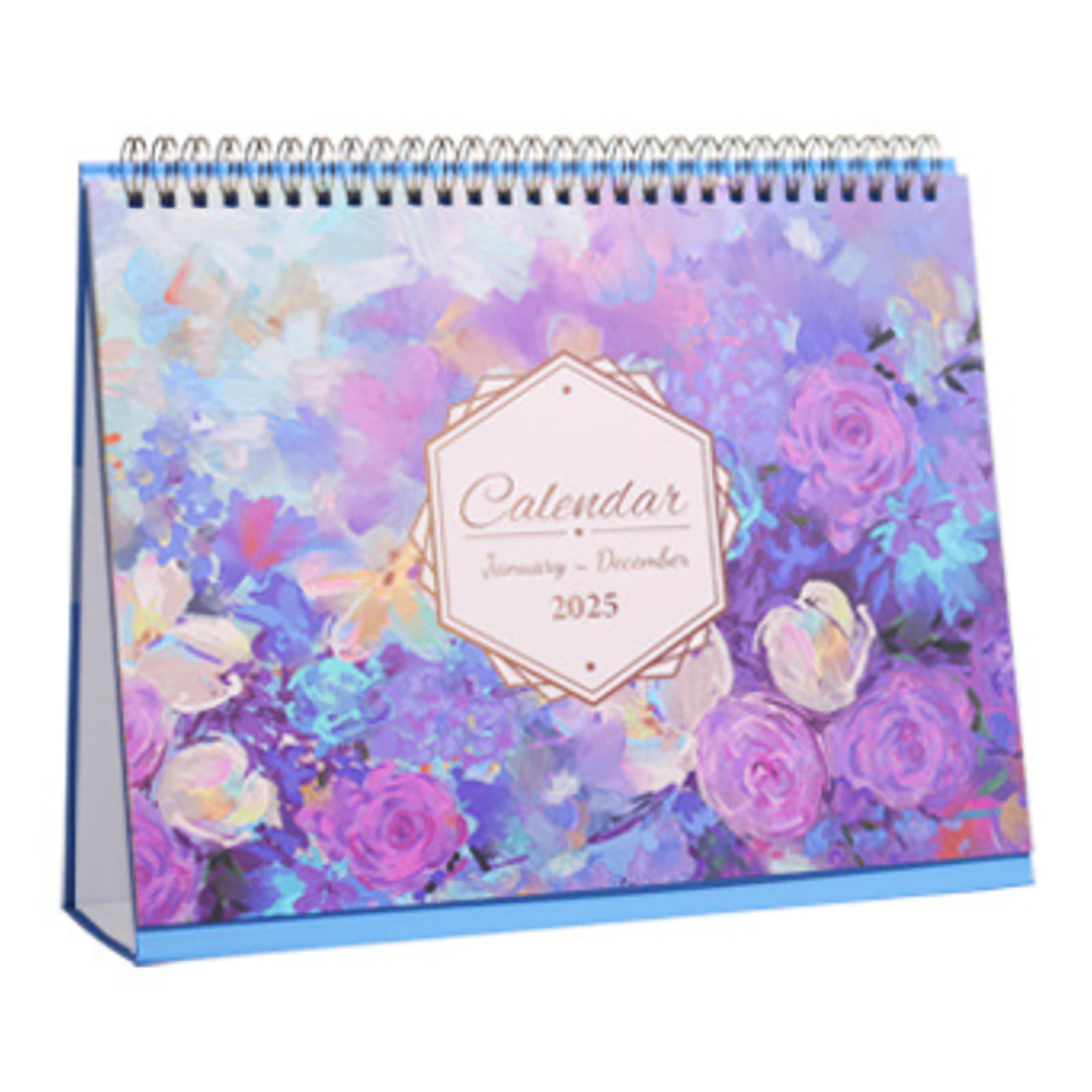 Rukui 2025 New Calendar Small Desktop With Monthly Writing Planner From ...