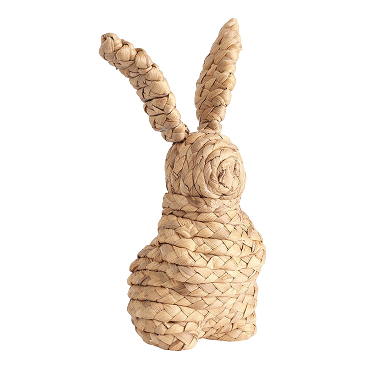Rukui Easter Hand Woven Rabbit Craft Wisteria Resin Decoration Spring ...