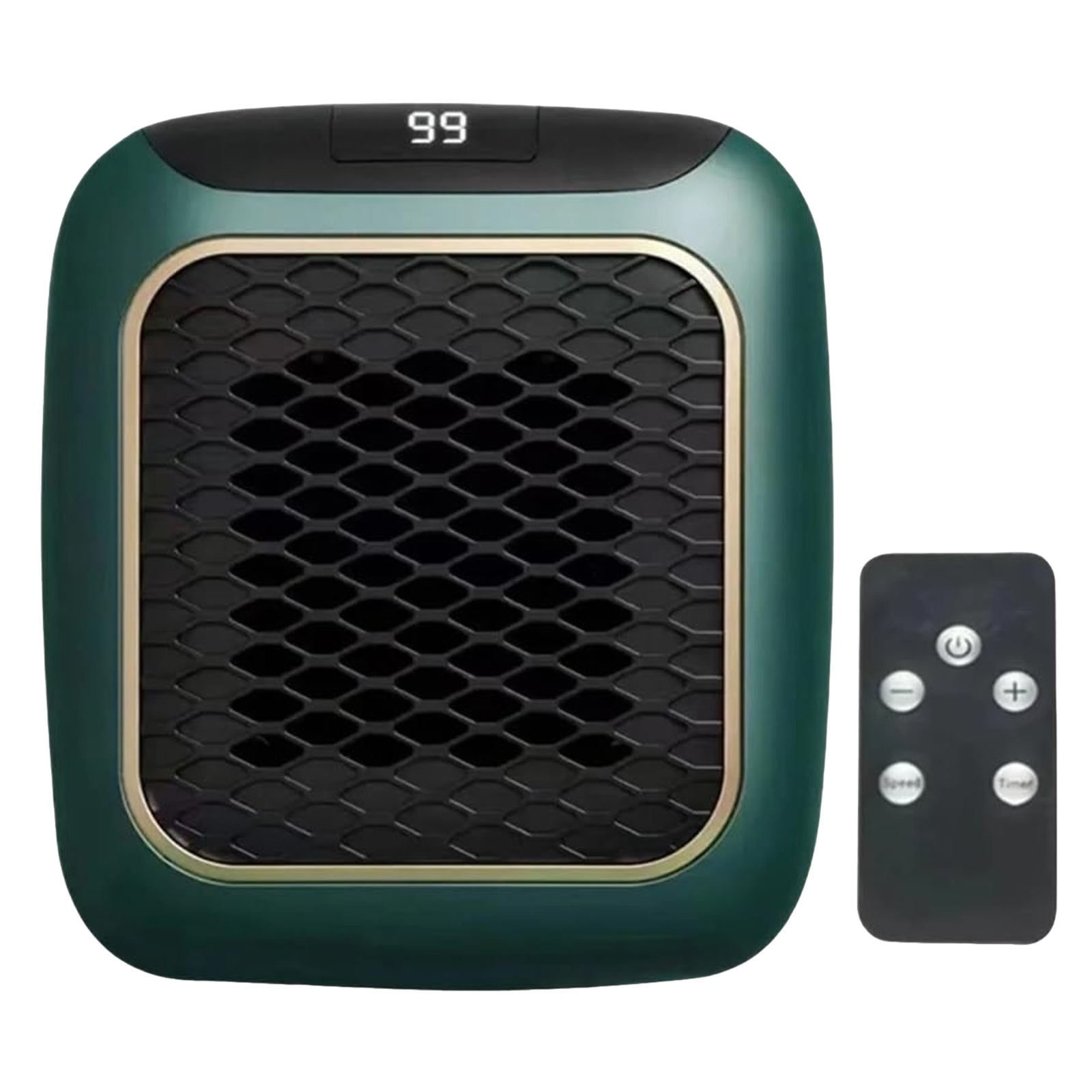 Rukui Heater Plug in Fan Ceramic with Remote Portable Heaters 800W ...