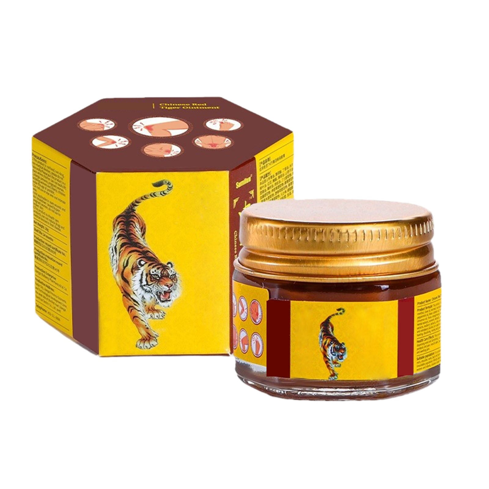 Rukui Red Tiger Ointment Against Joint Bone for Waist Arm Hindquarters ...