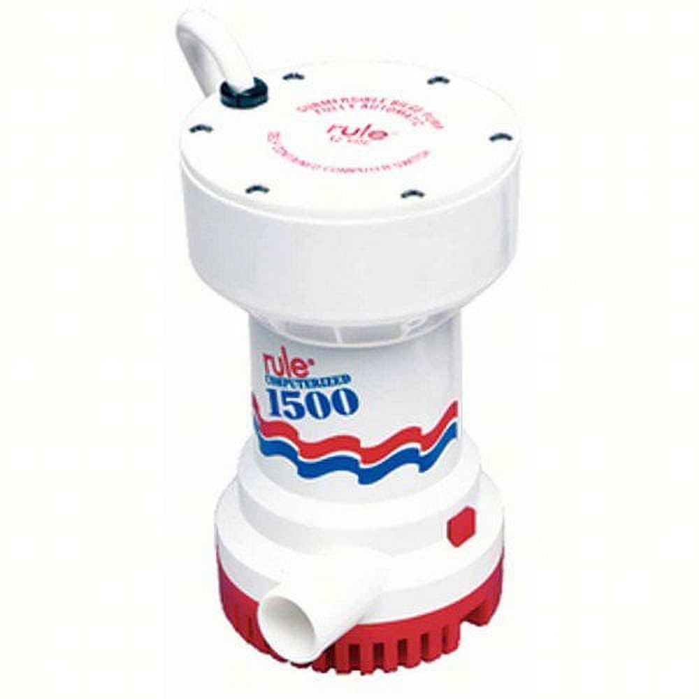 Rule 1500 G.P.H. Automatic Bilge Pump - Walmart.com