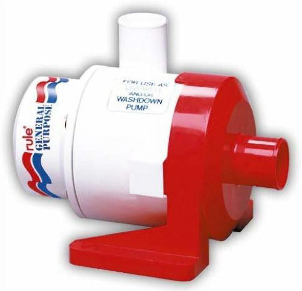 Rule 17A General Purpose Water Pump 3800GPH 12V Washdown Livewell Boat ...