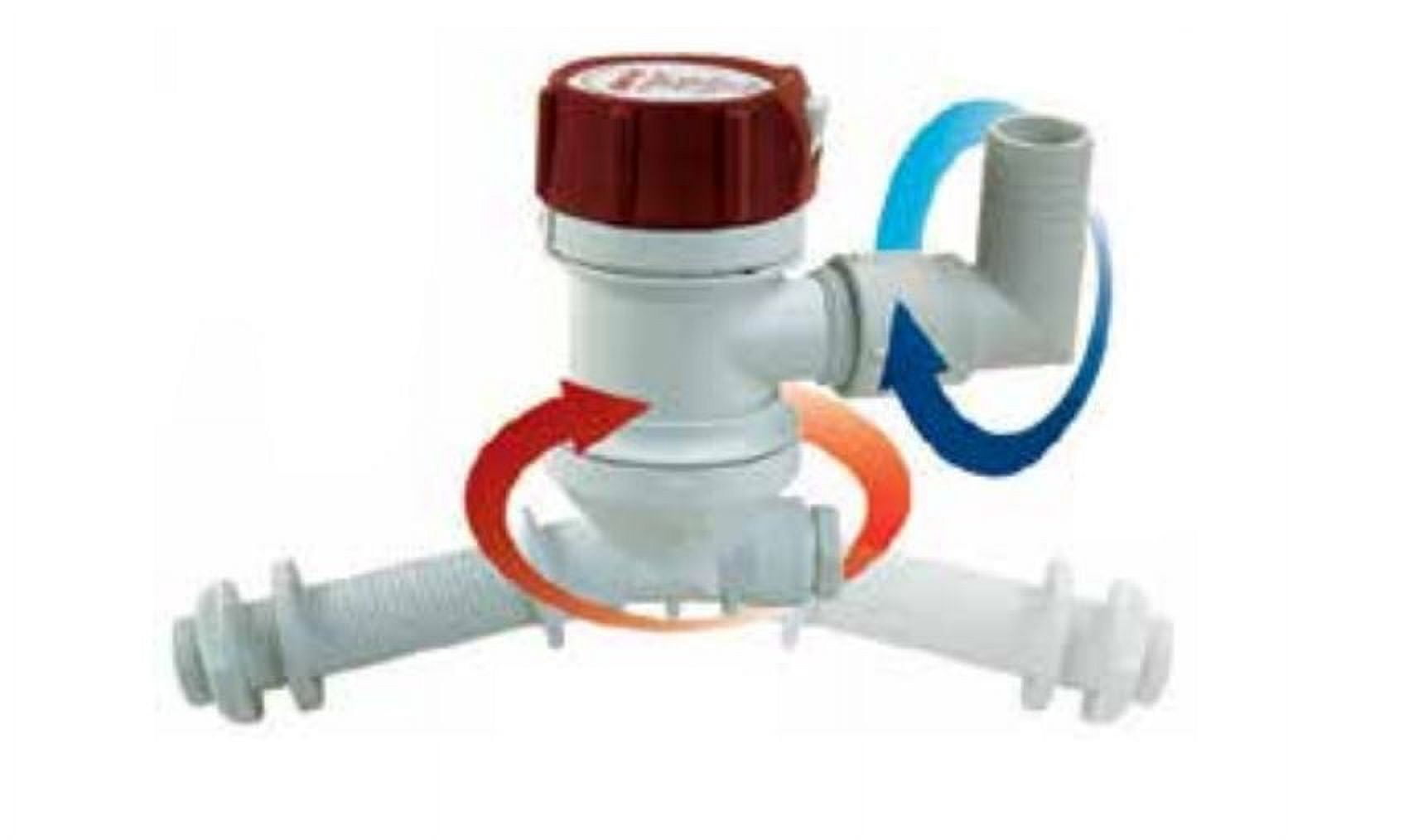 Free Shipping! Rule 403C "C" Series Tournament Livewell Pump, Angled ...