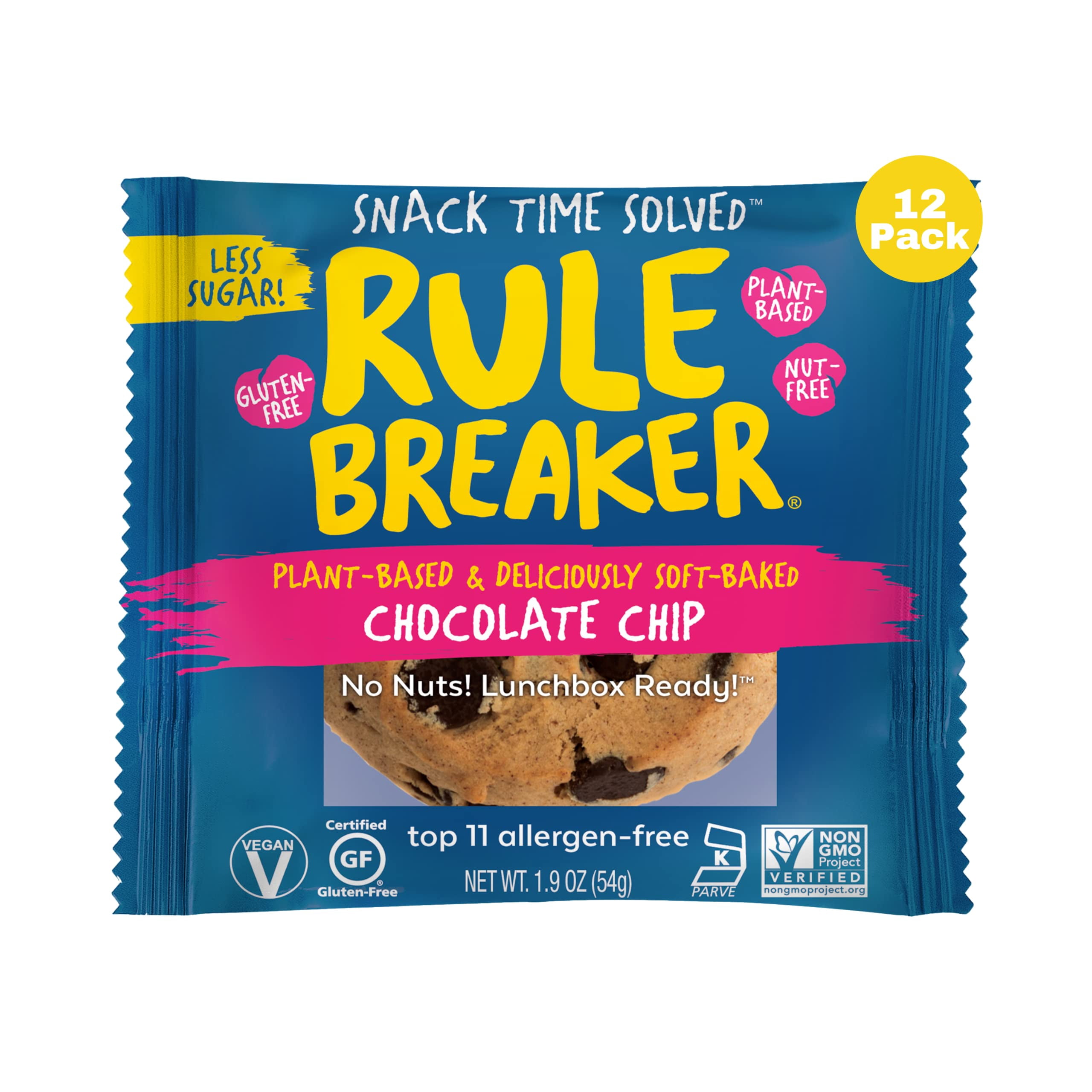 Rule Breaker Snacks Vegan RRF12 Gluten Free | Chocolate Cookies | Plant ...