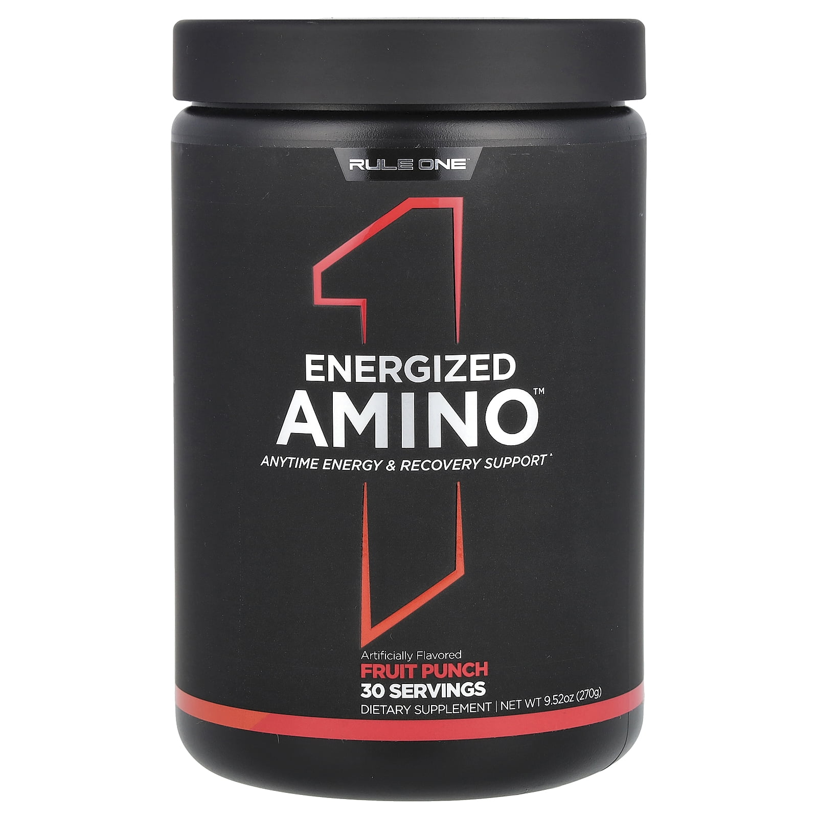 Rule One Proteins Energized Amino, Fruit Punch, 9.52 oz (270 g ...