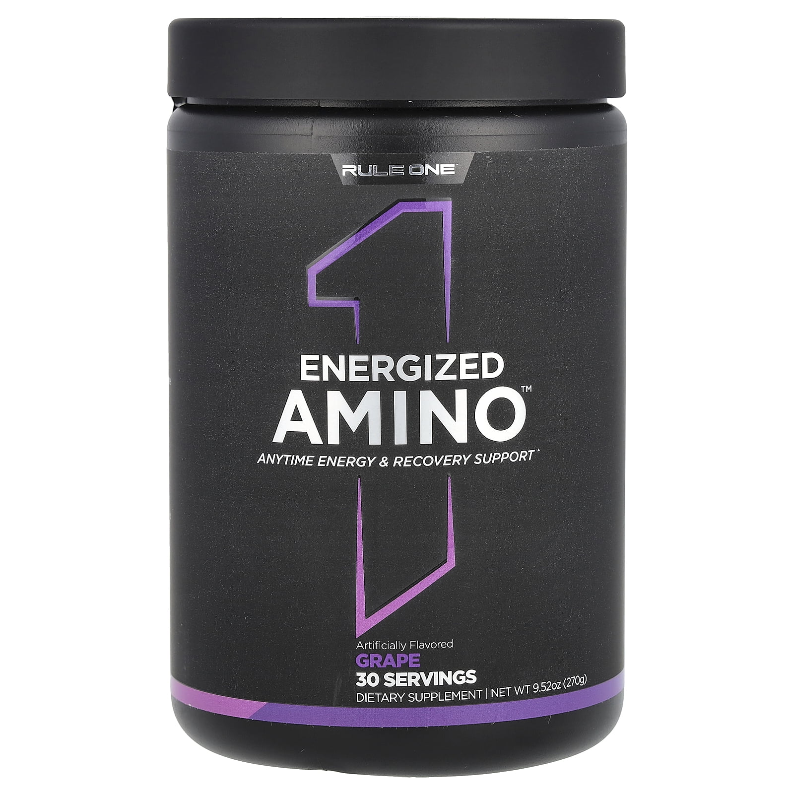 Rule One Proteins Energized Amino, Grape, 9.52 oz (270 g) - Walmart.com
