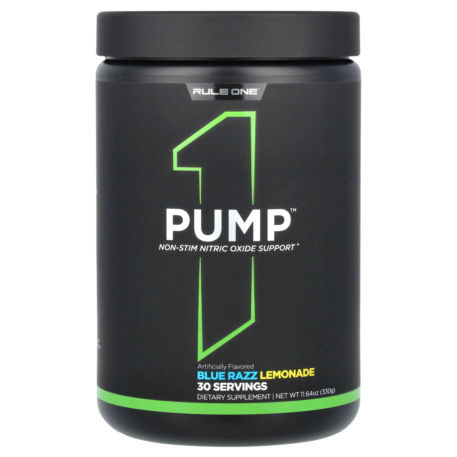 Rule One Proteins Pump, Blue Razz Lemonade, 11.64 oz (330 g) - Walmart.com