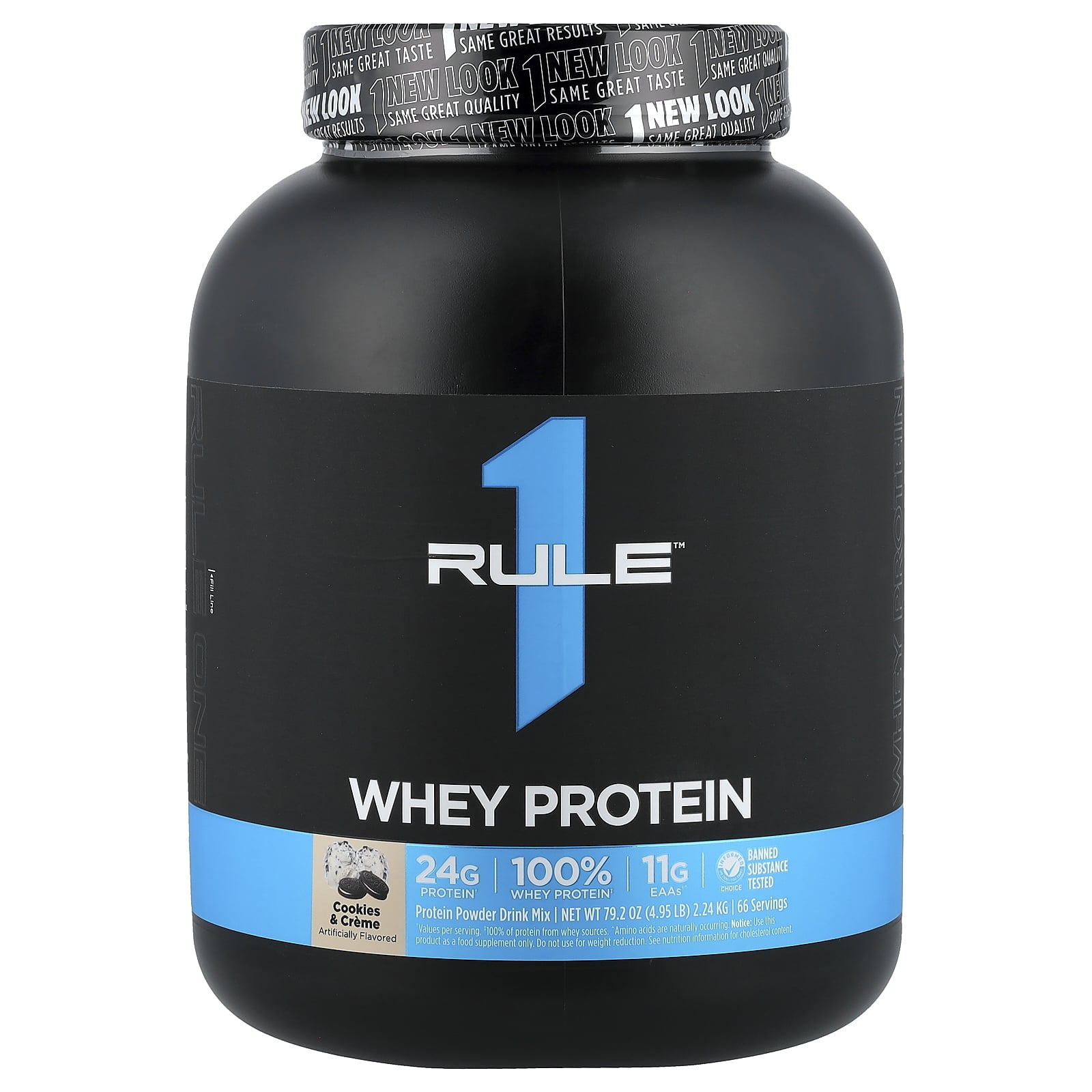Rule One Proteins Whey Blend, Protein Powder Drink Mix, Cookies & Creme ...