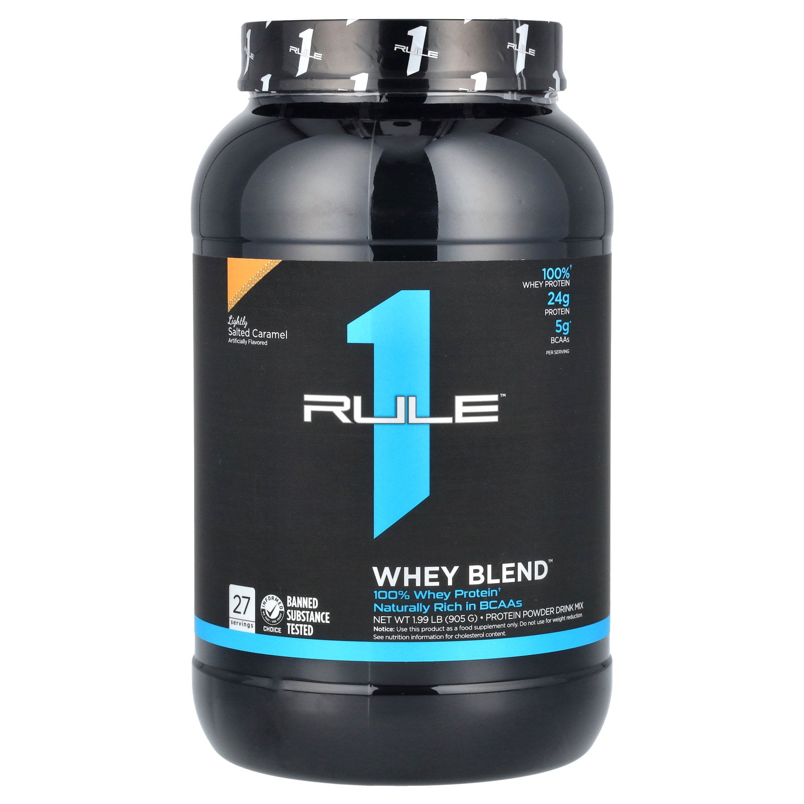 Rule One Proteins Whey Blend, Protein Powder Drink Mix, Lightly Salted ...