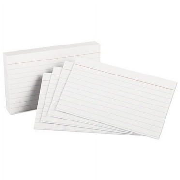 Color Coded Ruled Index Cards, 3 X 5, Assorted Colors, 100/pack ...