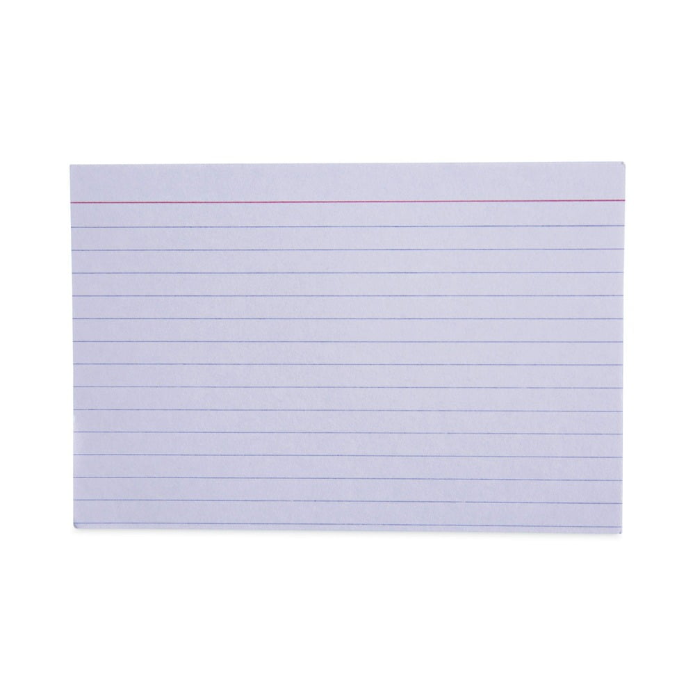Walmart Ruled Index Cards, 3x5, White, 100/Pack, Acid-Free, Two-Point ...