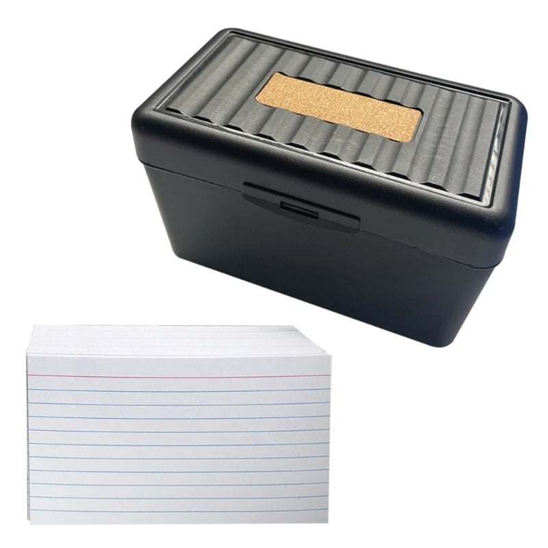 Ruled Note Card Dividers Lined Pattern Flashcards Studying Cards Index ...