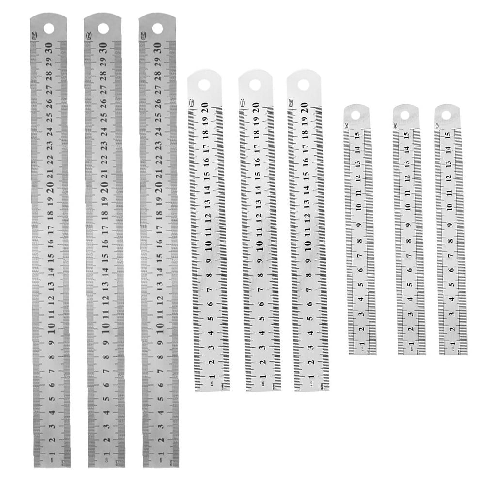 Ruler Metal Steel Mm Angularizer Universal Short Stainless Thin Set ...