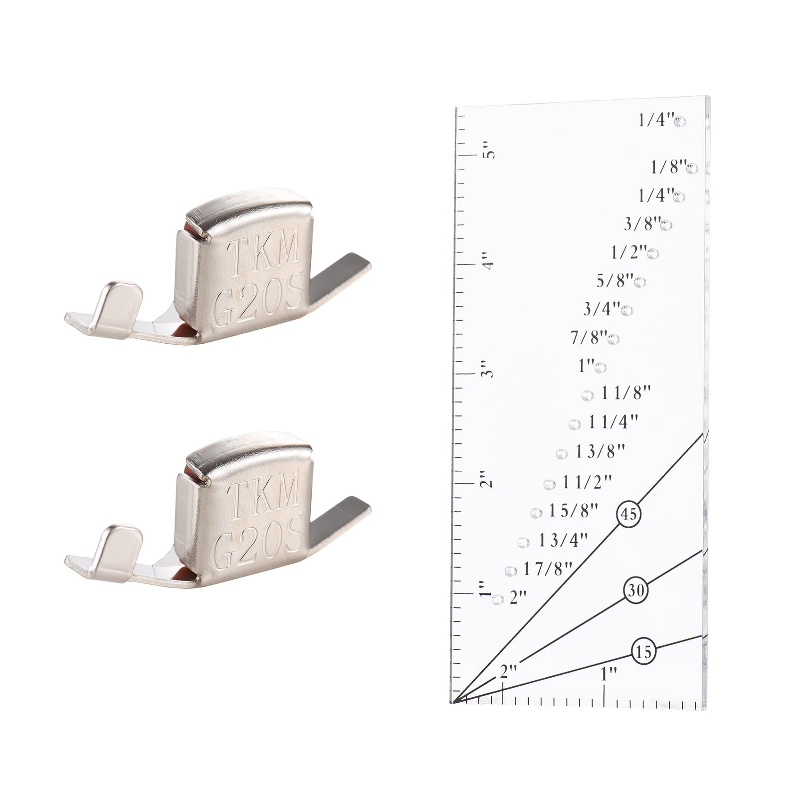 Ruler,Pivot Point And Seam 1/8” To 1/8” To 2” Allowance And 2 Hems With ...