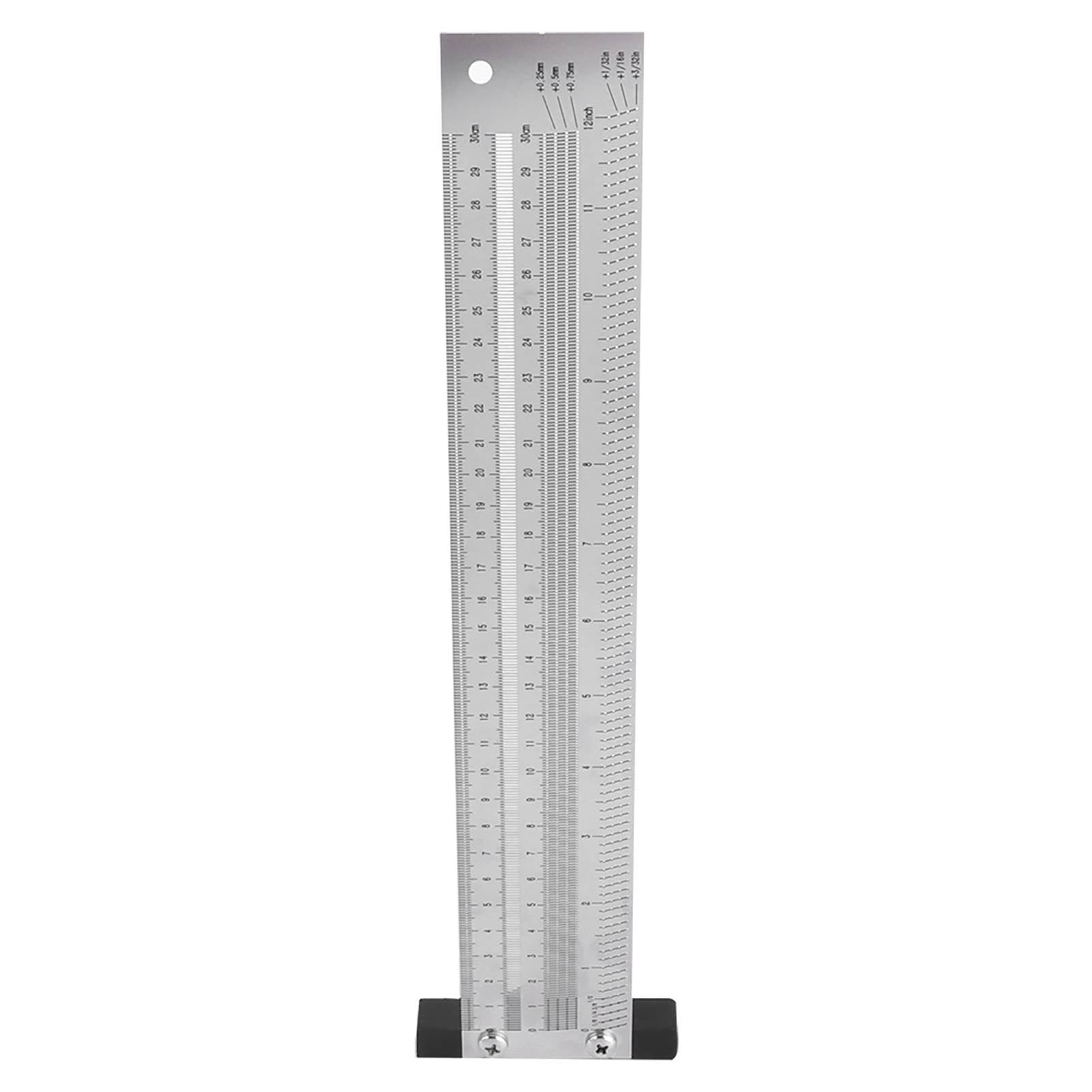 Ruler T Ruler, Marking T Rule With Mechanical Pencil, Stainless Steel ...