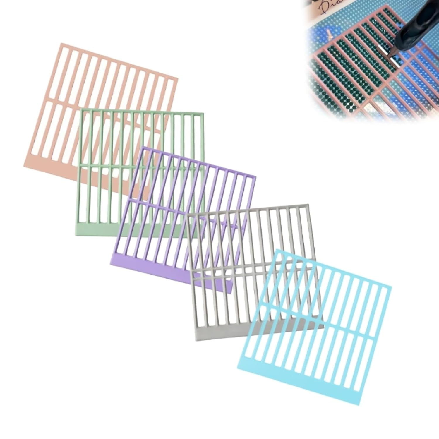 Ruler for Diamond Art - Advanced Diamond Spot Alignment Tool for Full ...