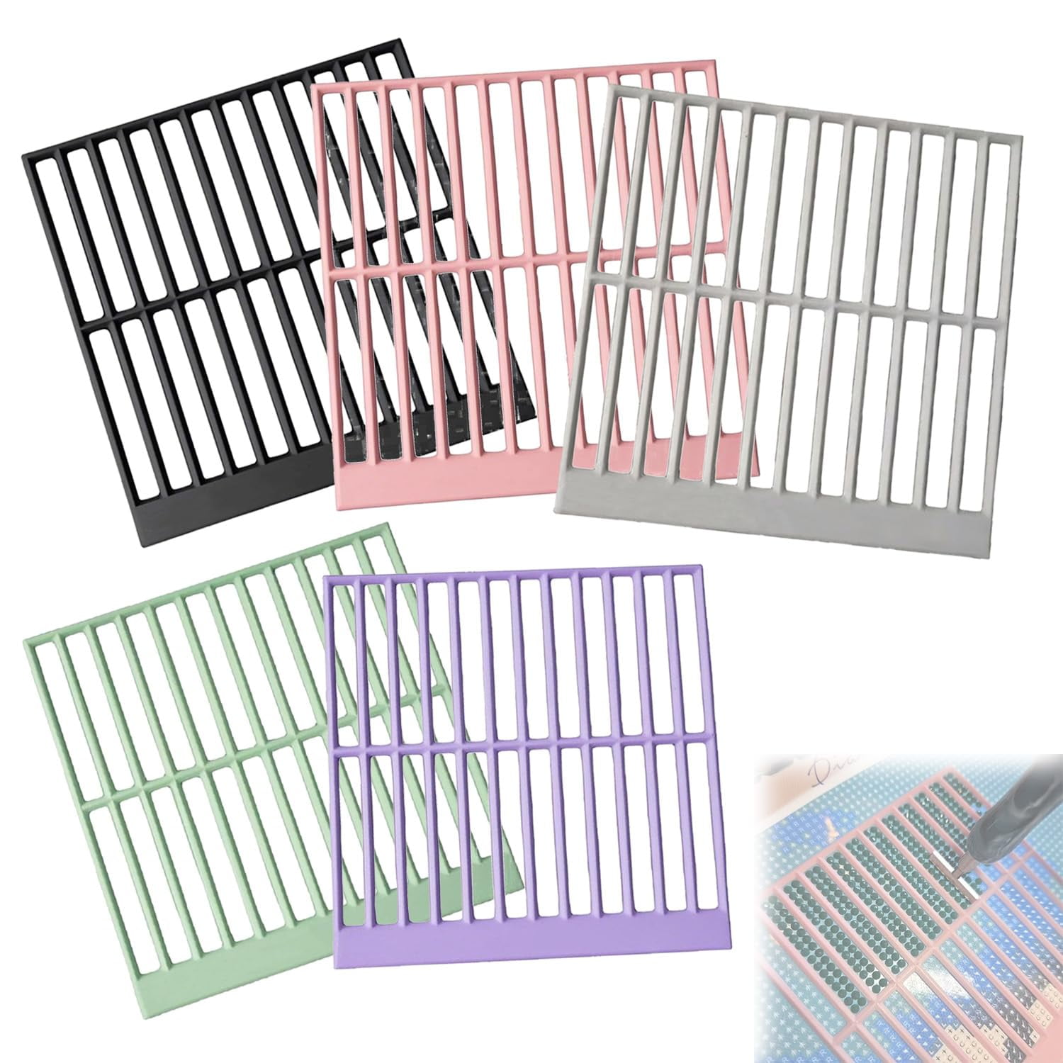 Ruler for Diamond Art, Diamond Painting Ruler, Advanced Diamond Spot ...