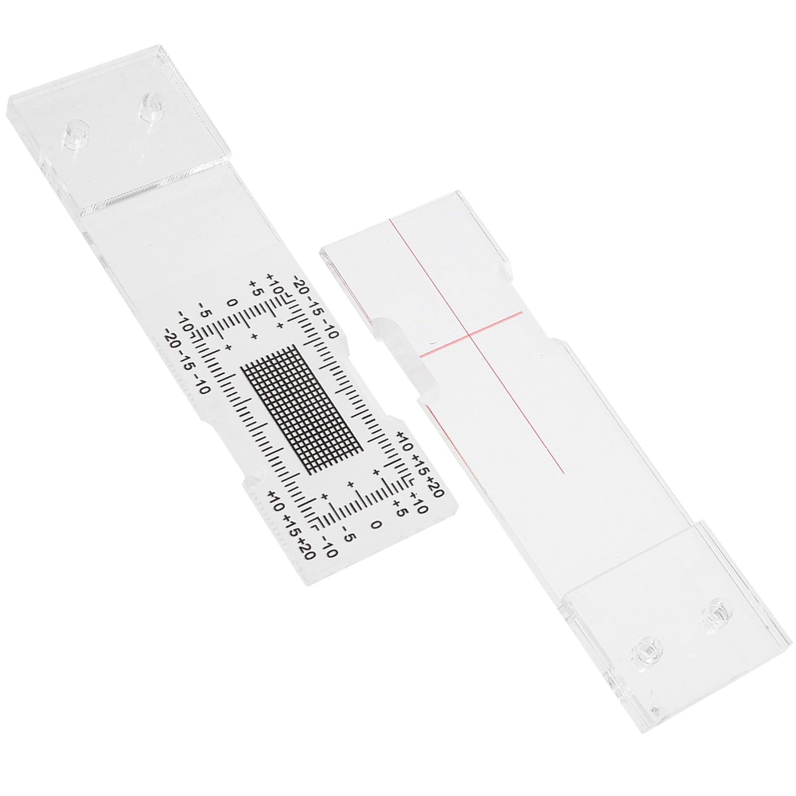 Ruler with Inches and Centimeters Height for Wall Crack Monitor ...