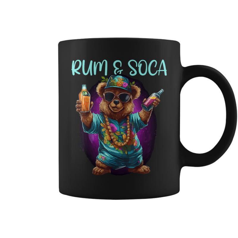Rum And Soca Soca Fans Caribbean Carnival Party Men Coffee M - Walmart.com