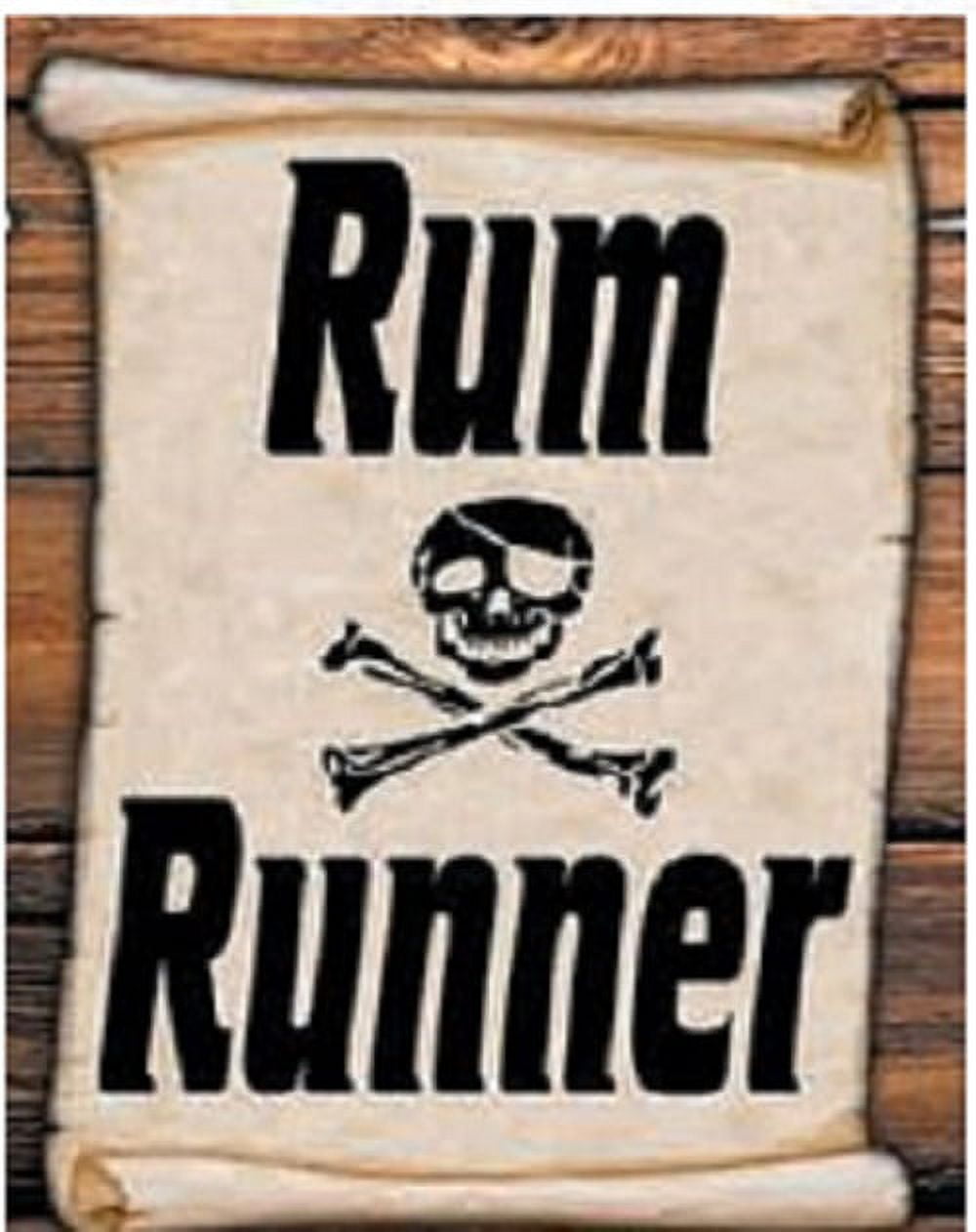 Rum Runner Sign - Officially Licensed Original - Laminated, Wall Mount ...