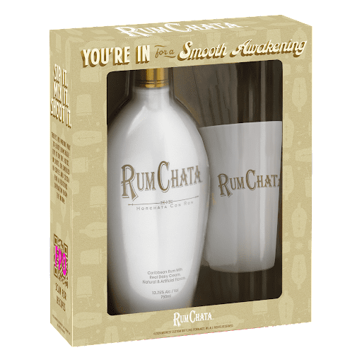 RumChata Cream Liqueur Gift pack with Vanilla and Cinnamon, 750mL ...
