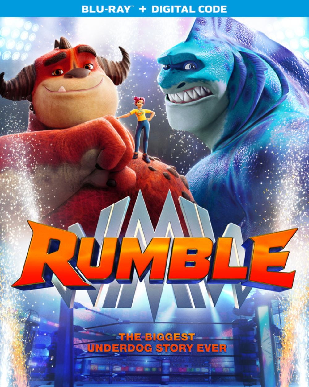 Pre-Owned Rumble (Blu-ray + Digital Copy) - Walmart.com
