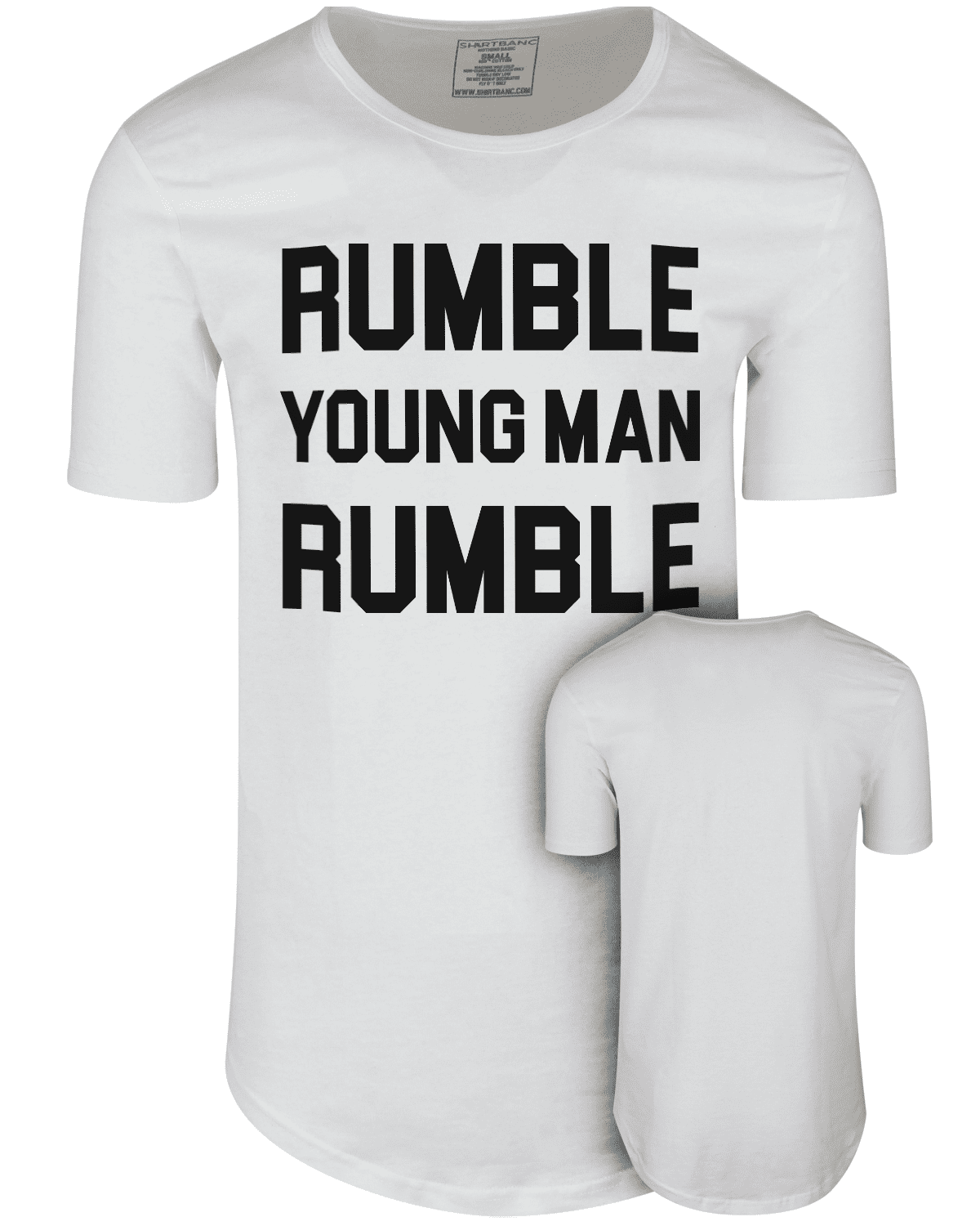 Rumble Boxing Shirt for Men Training Motivation Tee - Walmart.com