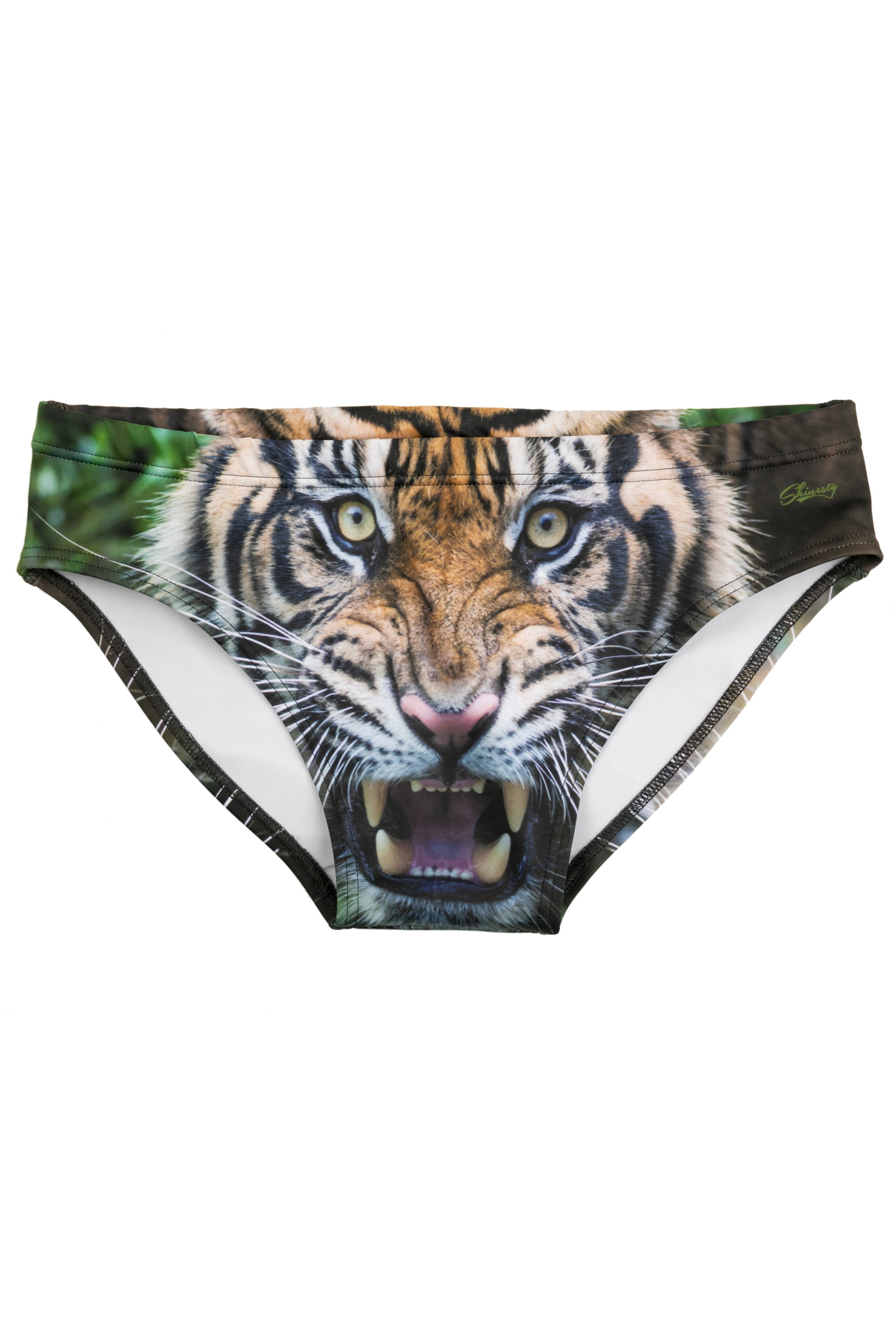 Rumble In The Jungle - Shinesty Tiger Swim Brief Small - Walmart.com