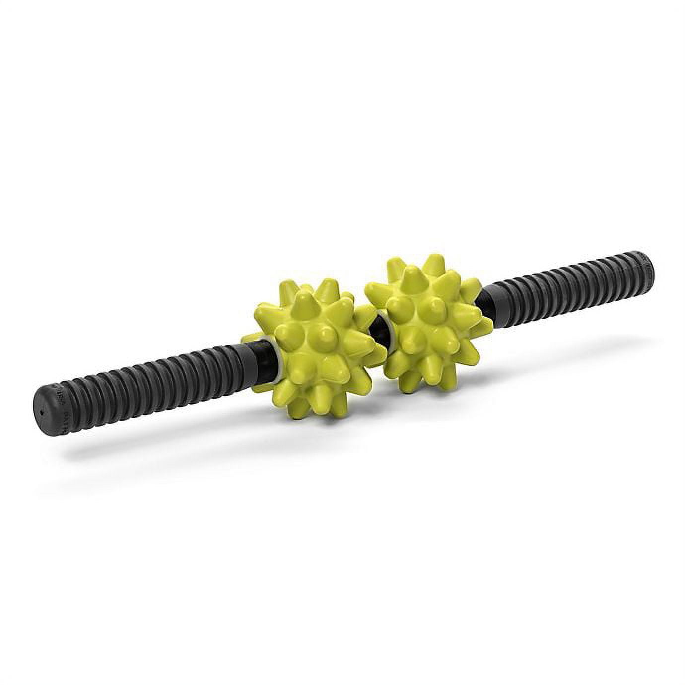 RumbleRoller 2-Ball Handheld Roller Bar in Bright Yellow - Walmart.com