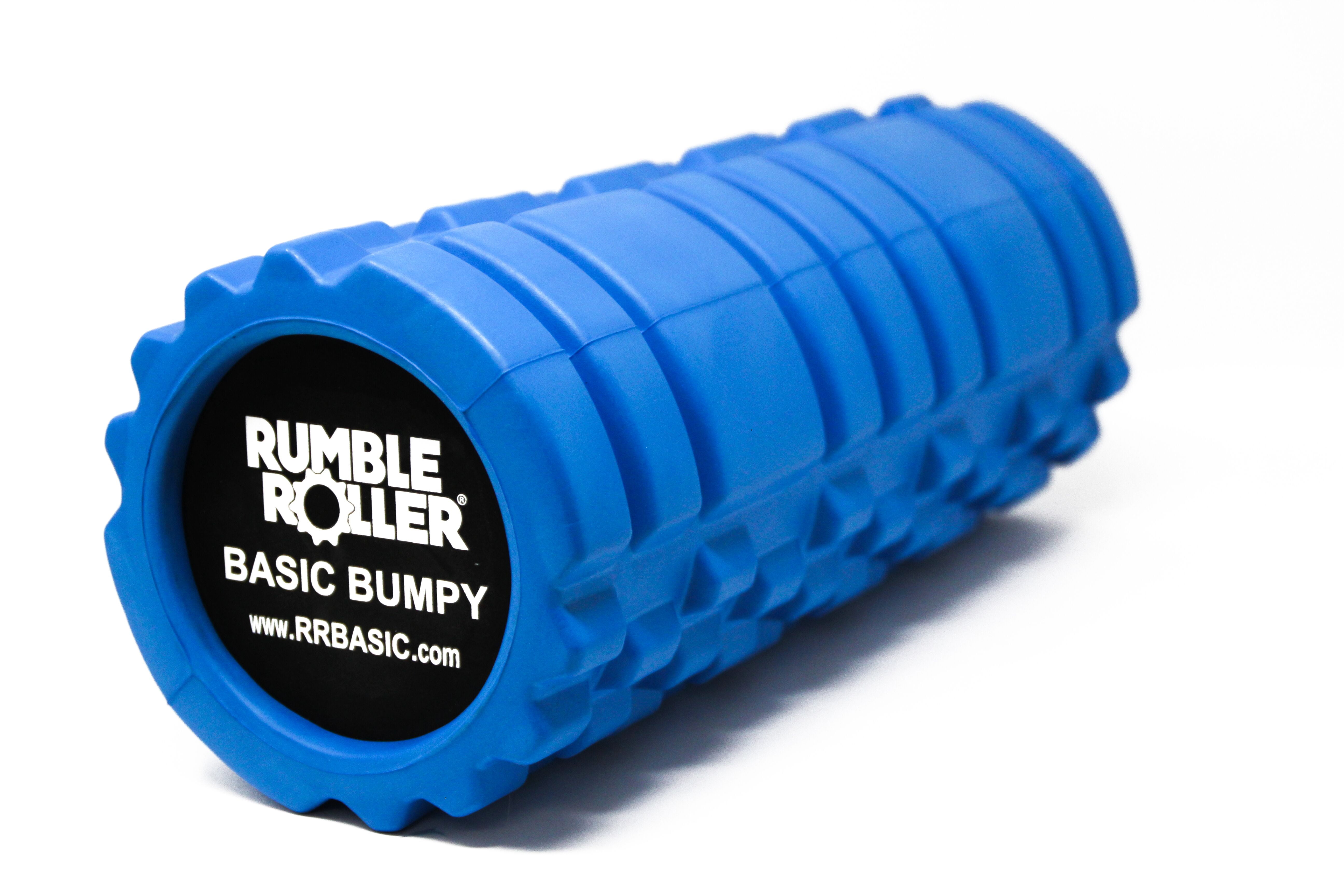 RumbleRoller Basic Bumpy Foam Roller, Firm Textured Surface, 5.5x13 ...