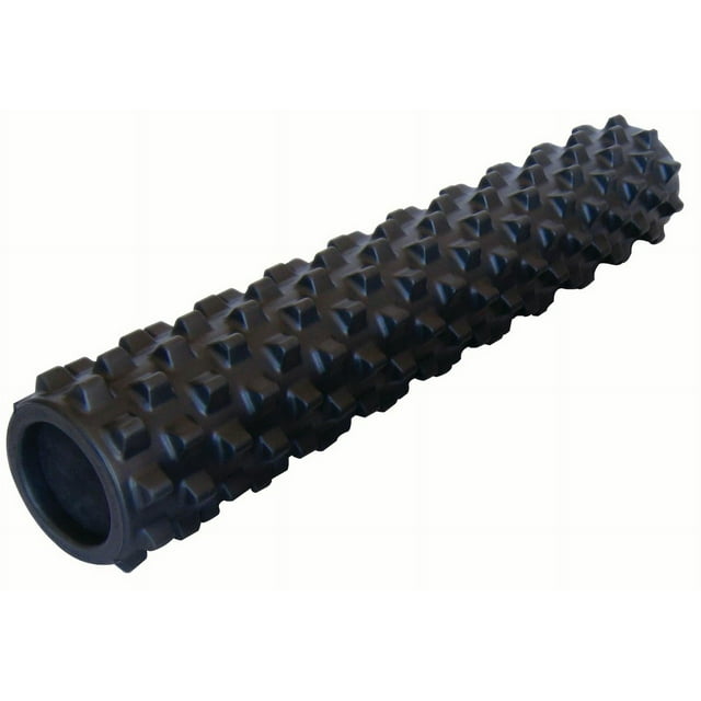RumbleRoller Original Xtra Firm Exercise Roller, Full-Size, Black ...
