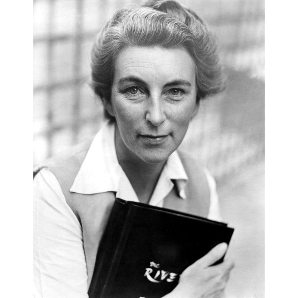 Rumer Godden On The Set Of The River History (18 x 24) - Walmart.com