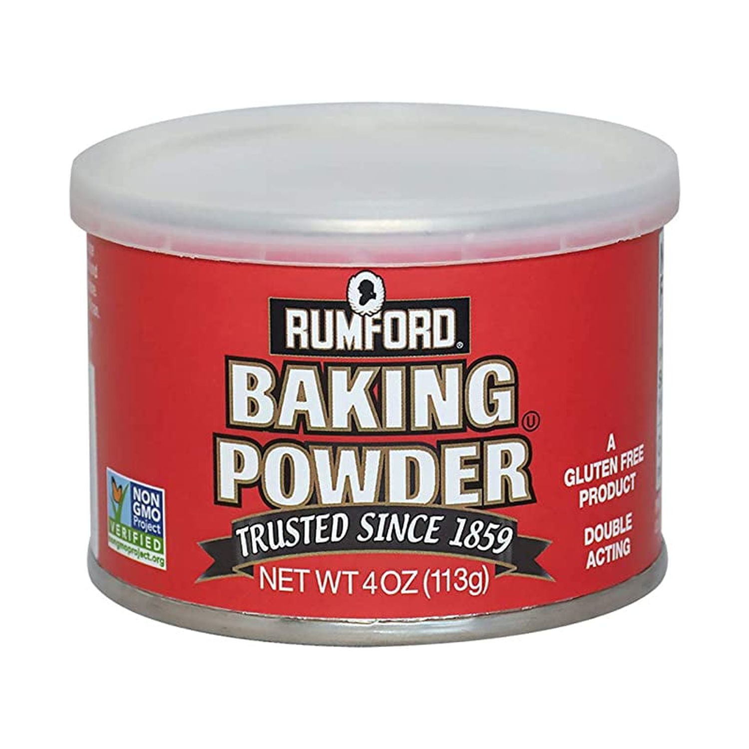 Baileys Brand Rumford Non-GMO Baking Powder, 4 Ounce - Walmart.com