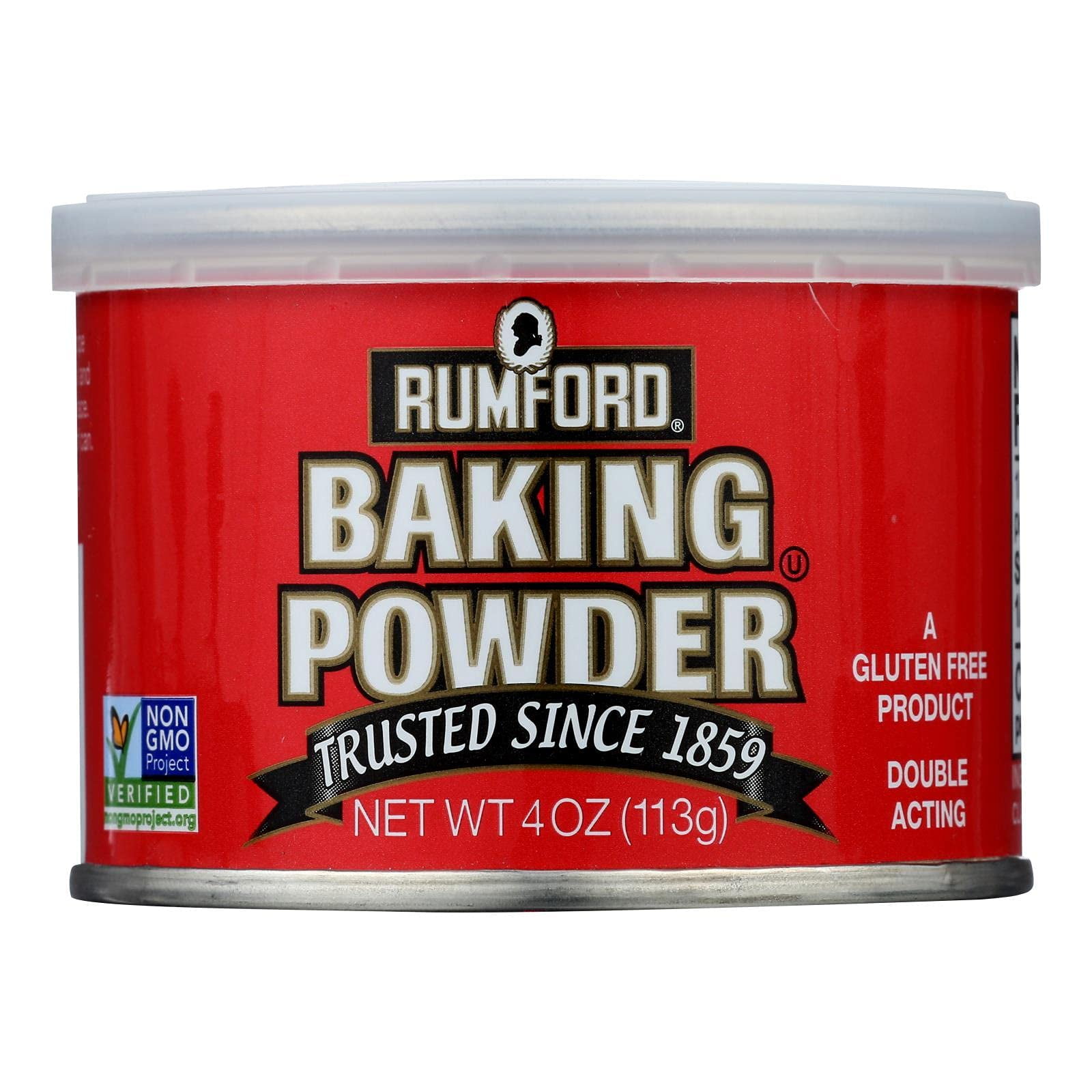 Rumford - Baking Powder - Aluminum-Free - Case of 24 - 4 oz. - Walmart.com