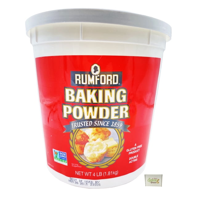 Rumford Baking Powder | Gluten Free | Non GMO - 64 oz. - Walmart ...