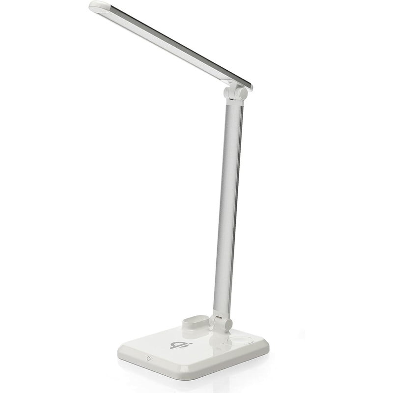 Rumi Lighting Folding LED Touch Lamp with USB Charging Port, Wireless ...