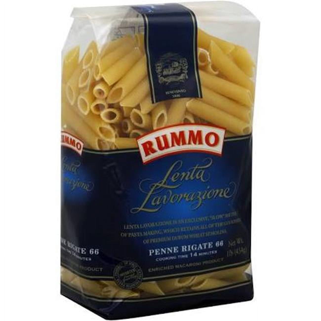 Rummo 16 oz Lenta Lavorazione Penne Rigate Pasta - Walmart.com