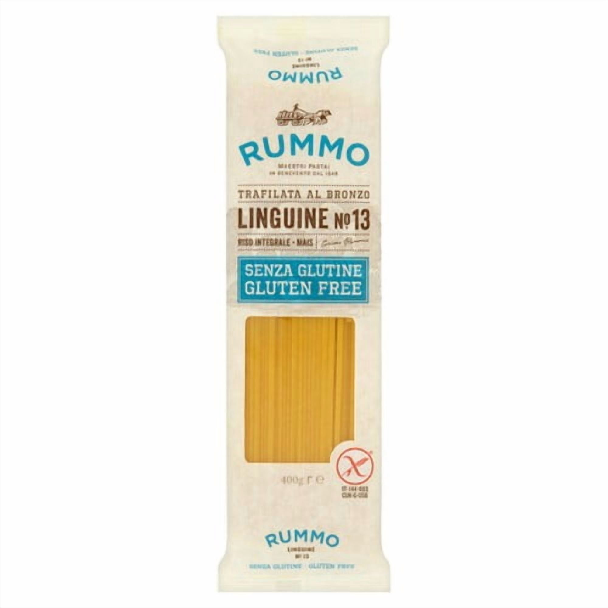 Rummo Gluten Free Linguine Pasta No.13 400g, British Import (Pack of 3 ...