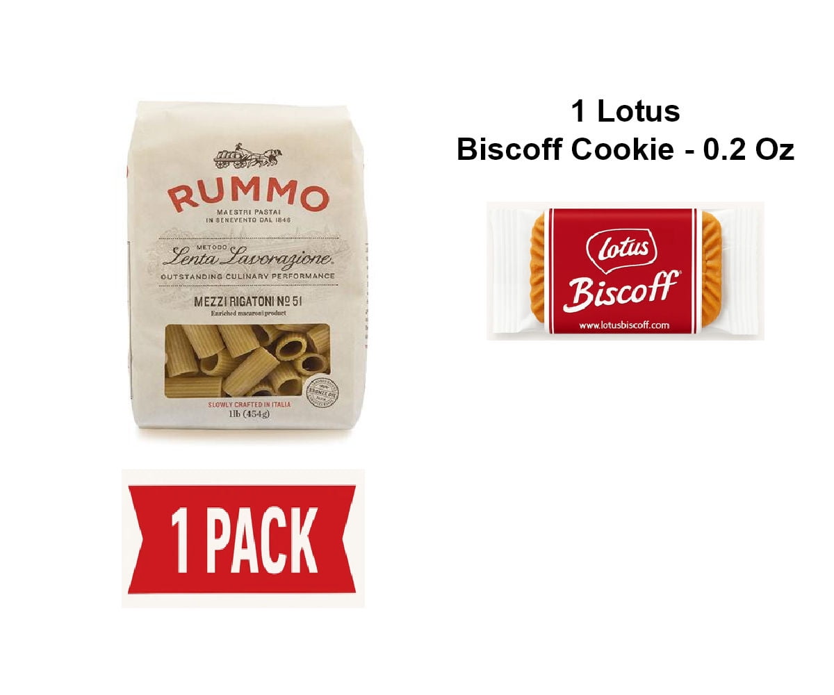 Rummo Italian Pasta Mezzi Rigatoni No.51, Always Al Dente - Pack Of 1 ...