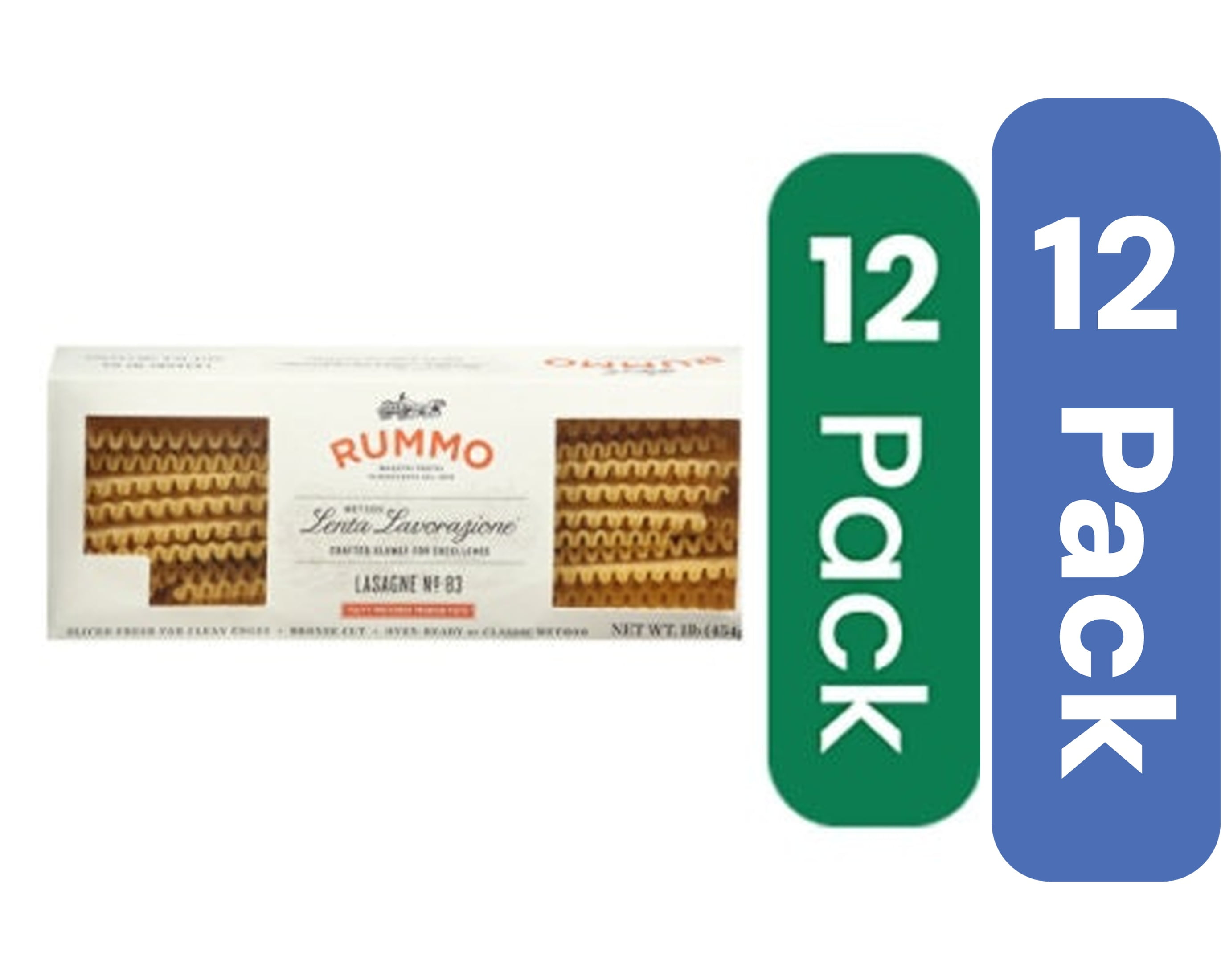 Rummo Lasagna 1 lb (Pack Of 12) - Walmart.com